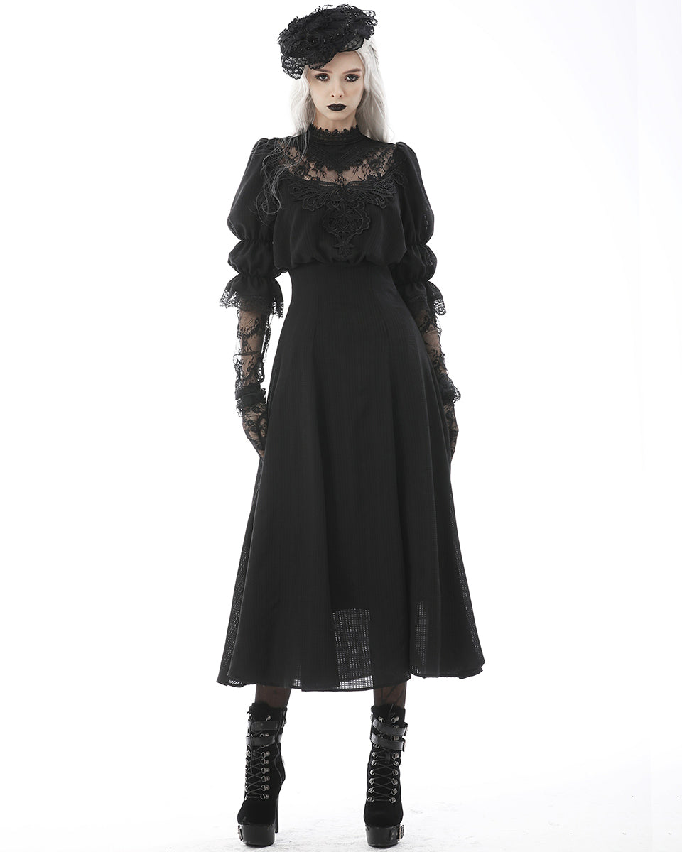 Dark In Love Morrigan Gothic Maxi Dress – Violent Delights