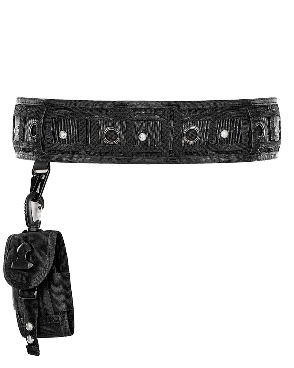 Punk Rave Mens Apocalyptic Utility Harness Belt & Hip Bag – Violent ...