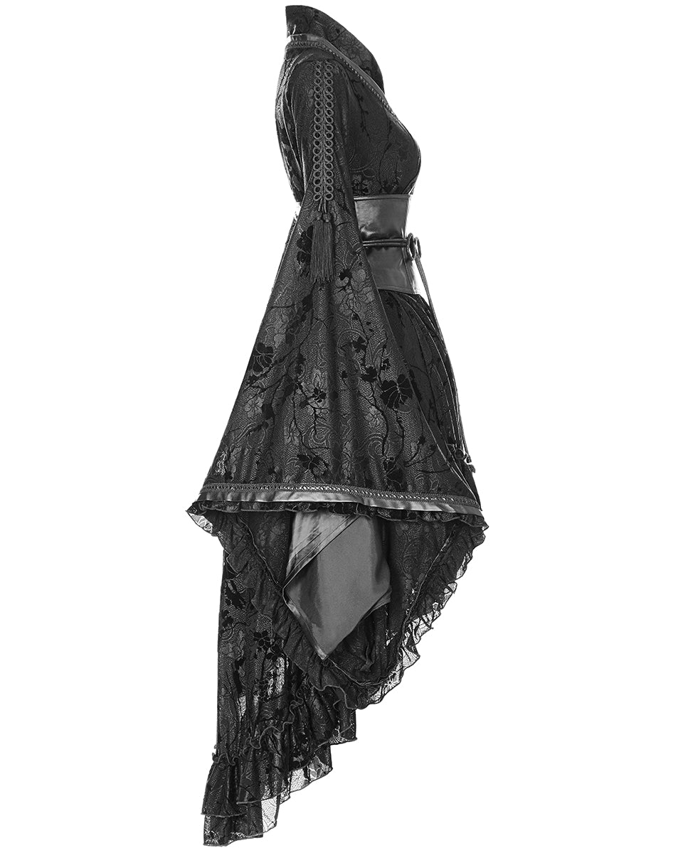 Pyon Pyon Dark Geisha Gothic Kimono Dress Jacket – Violent Delights